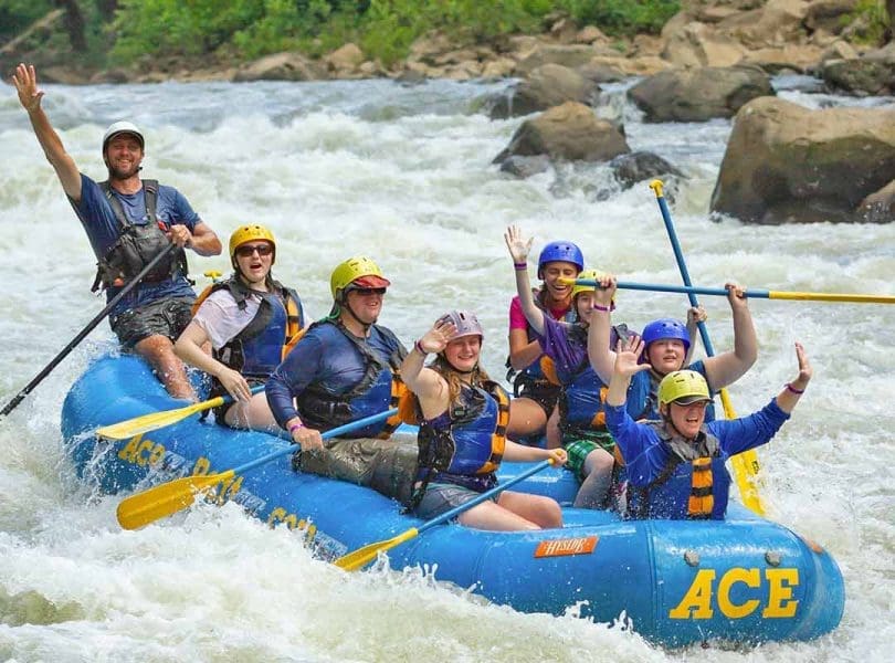 Overnight Upper New River Gorge Whitewater Rafting | ACE Adventure Resort